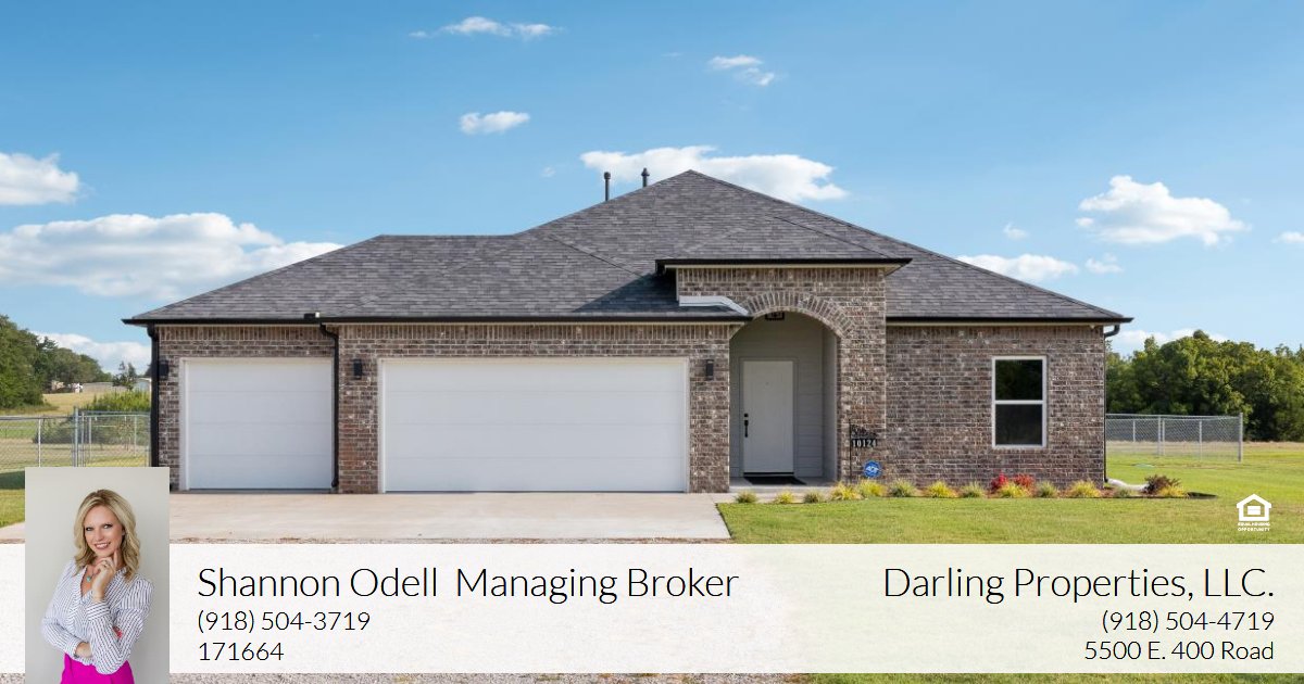 10124 S 4060 Rd, Talala, OK 74080